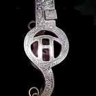 1992 SB Grant Maker Sterling Silver Rafter H Brand Circle Shank Cricket ...