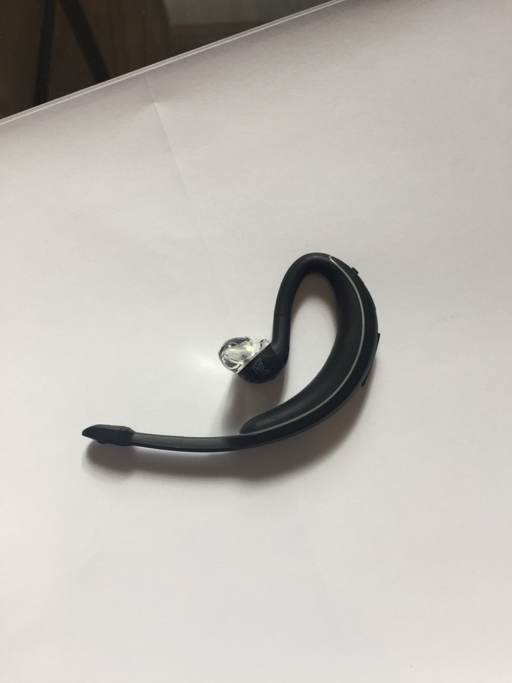 NEW Jabra WAVE Bluetooth Headset, Wind Reduction, Behind Ear, Style ...