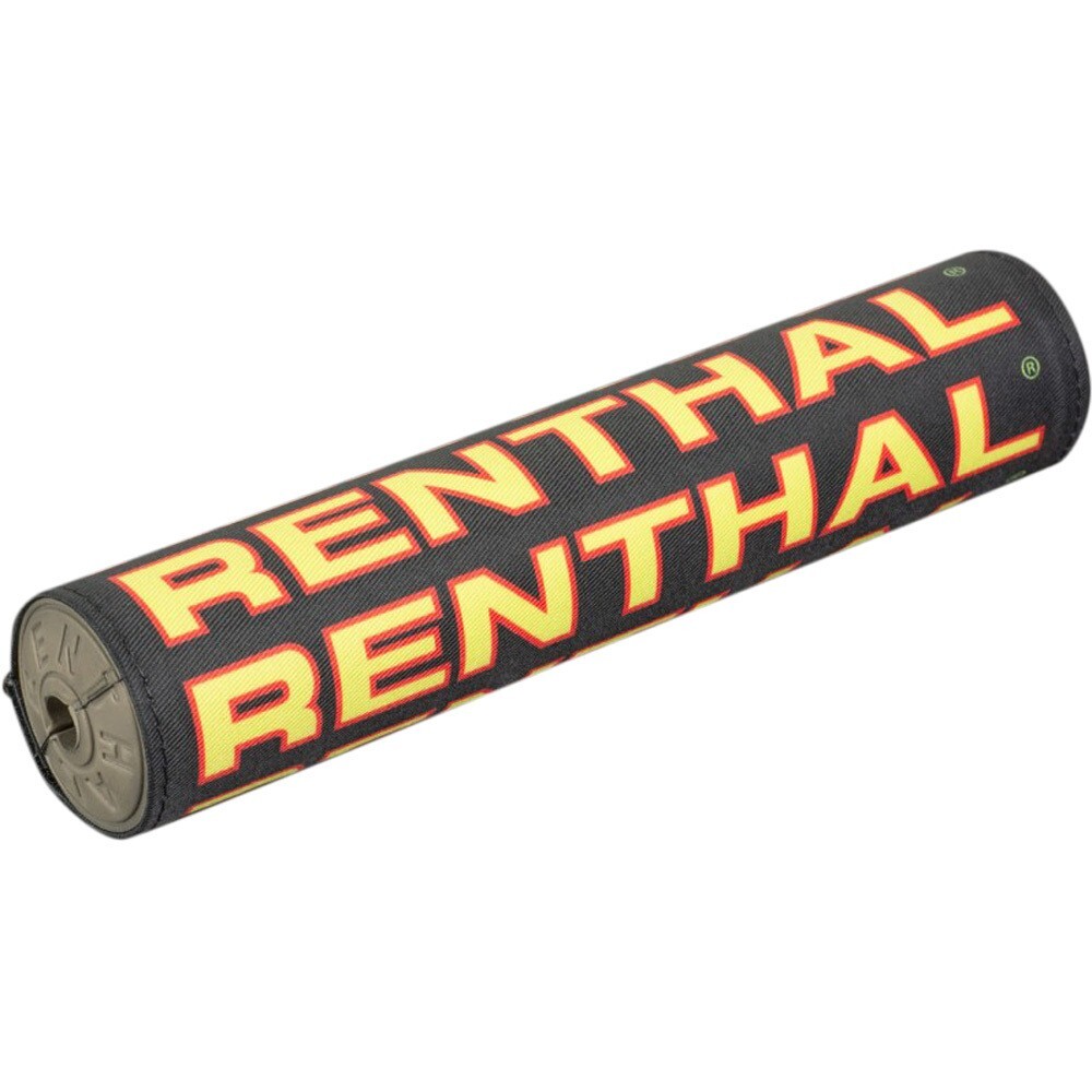 RENTHAL VINTAGE SX MX 10" BLACK / RED / YELLOW BAR PAD P355 | eBay ...