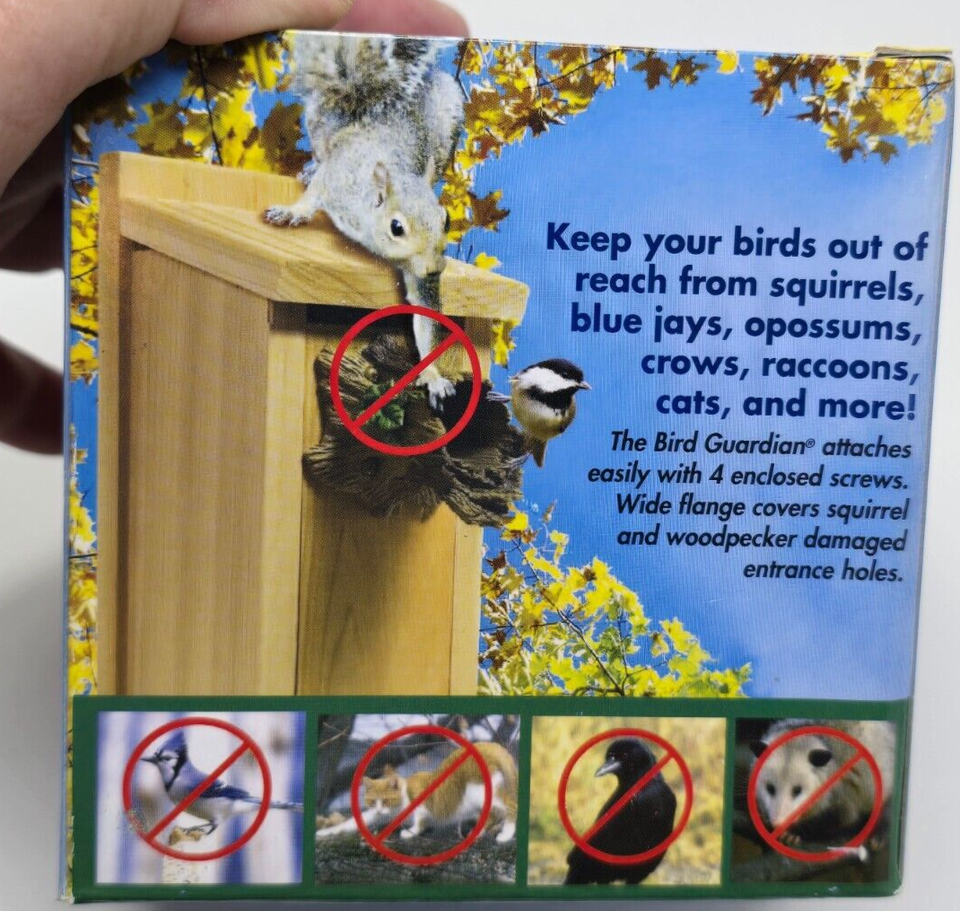 The Natural Bird Guardian Protector Bluebird House Entry For Nesting ...