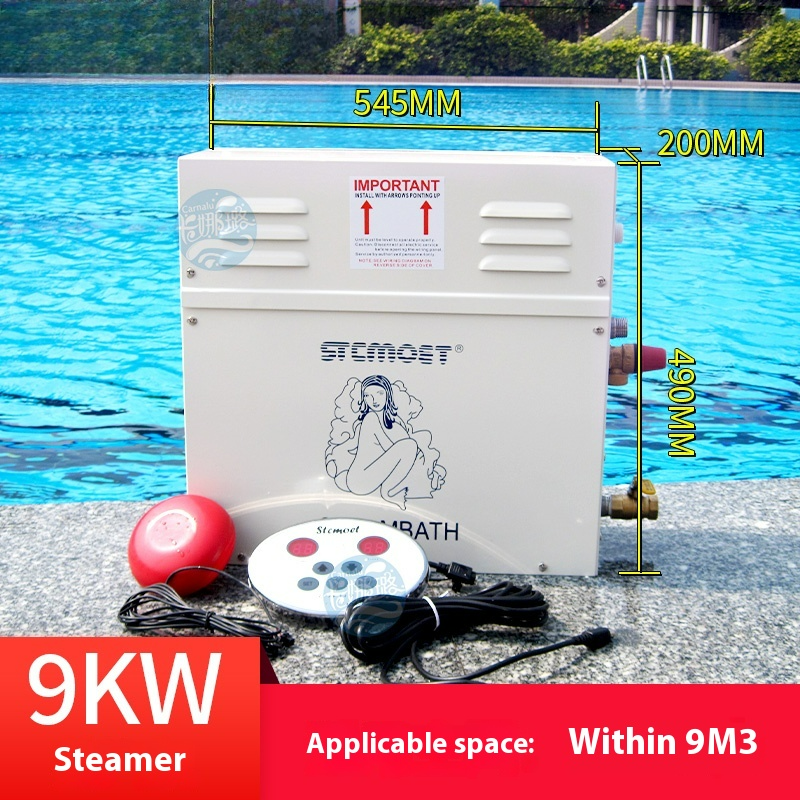 Bathroom Steamer Sauna 3-18KW Steam Generator Wet Steamer for Home Use ...