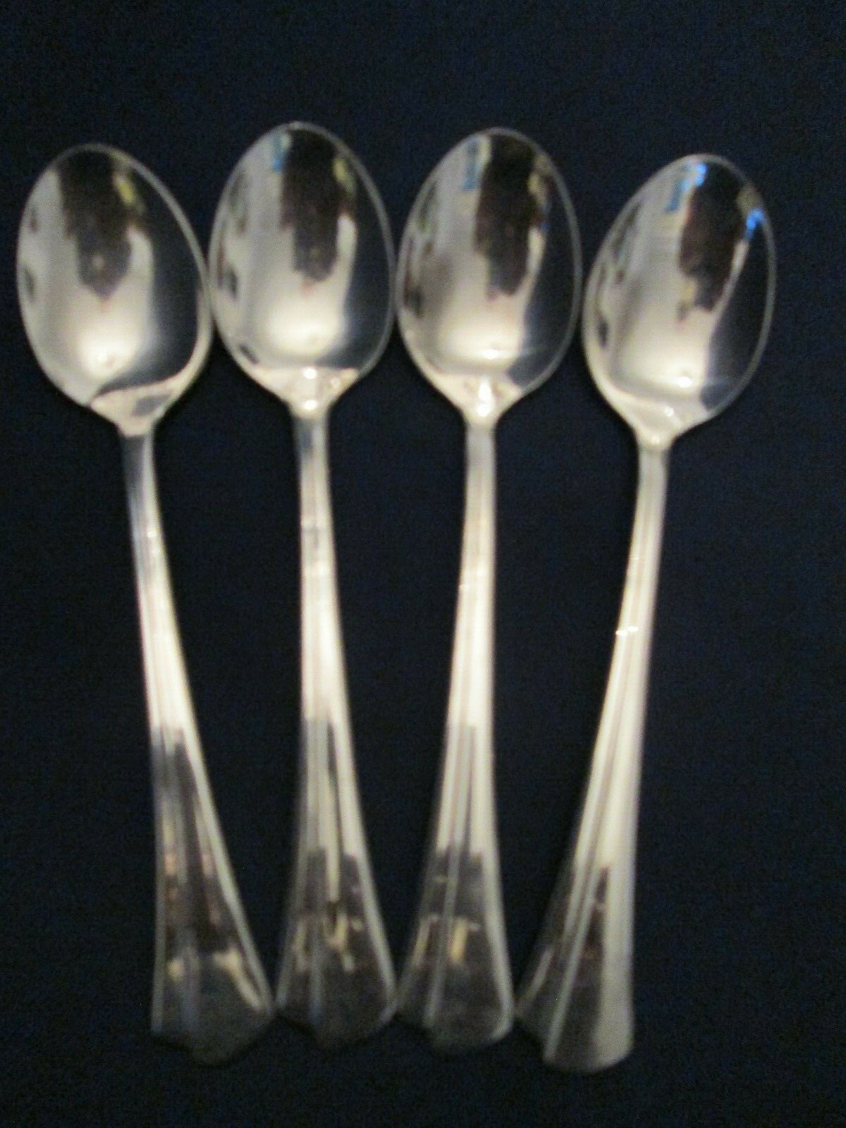 SET 4 SOUP SPOONS! Vintage REED & BARTON stainless: EAST HAMPTON ...