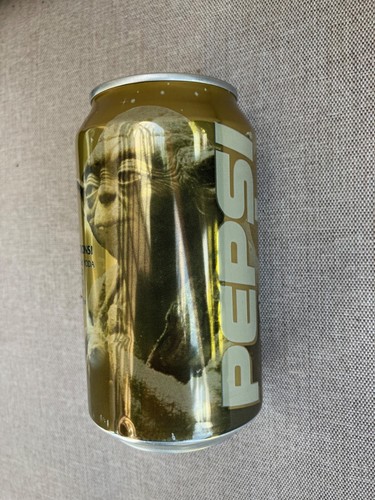 STAR WARS Episode 1, Gold Yoda Pepsi Can, Ltd. Edition,1999,Sealed-No ...
