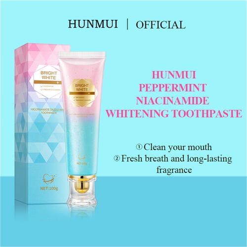 Niacinamide Whitening Toothpaste ~ 100 Grams 3.5 Oz ，Care For White ...