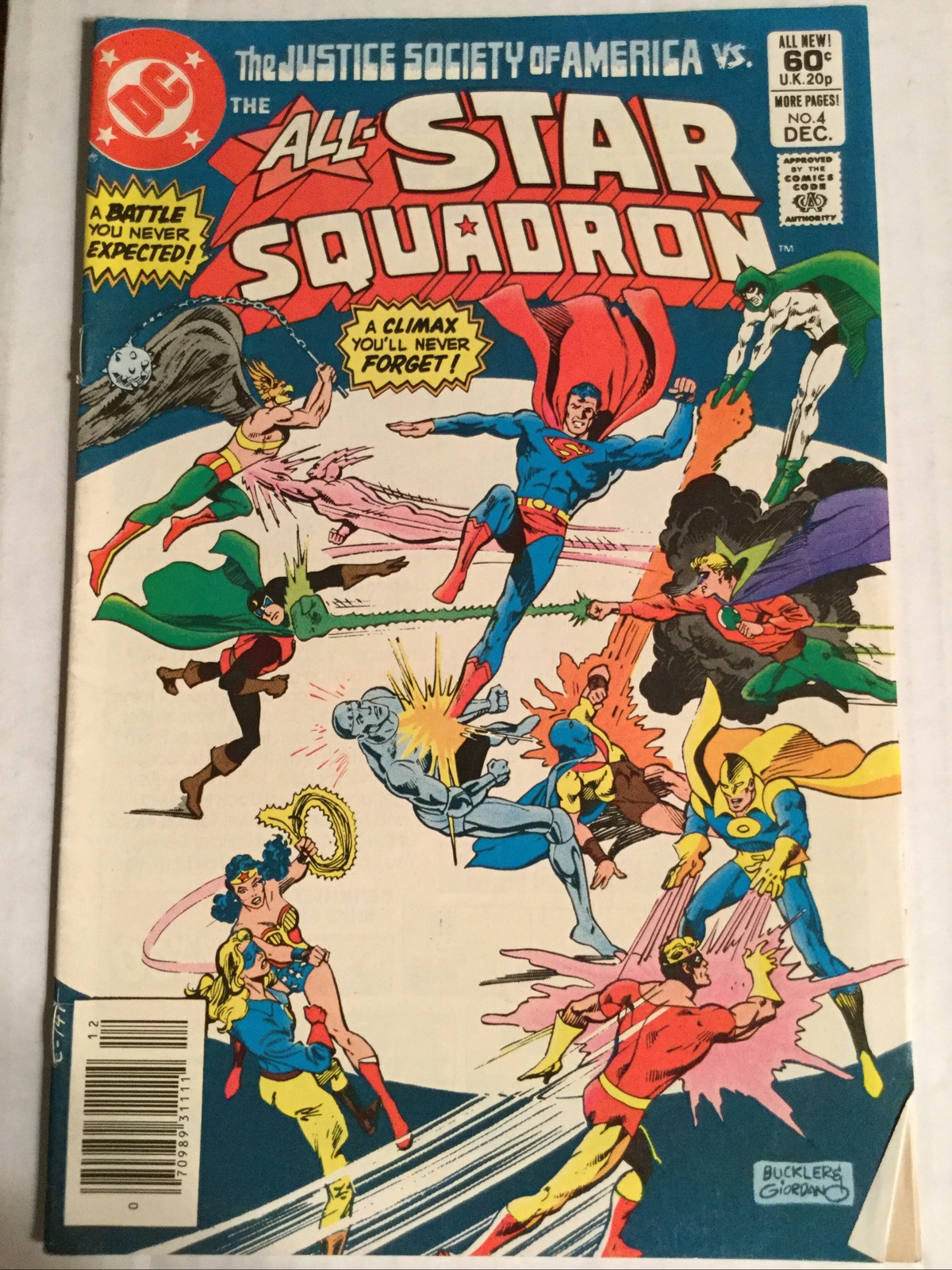 All-Star Squadron #4 (Dec 1981, DC) for sale online | eBay
