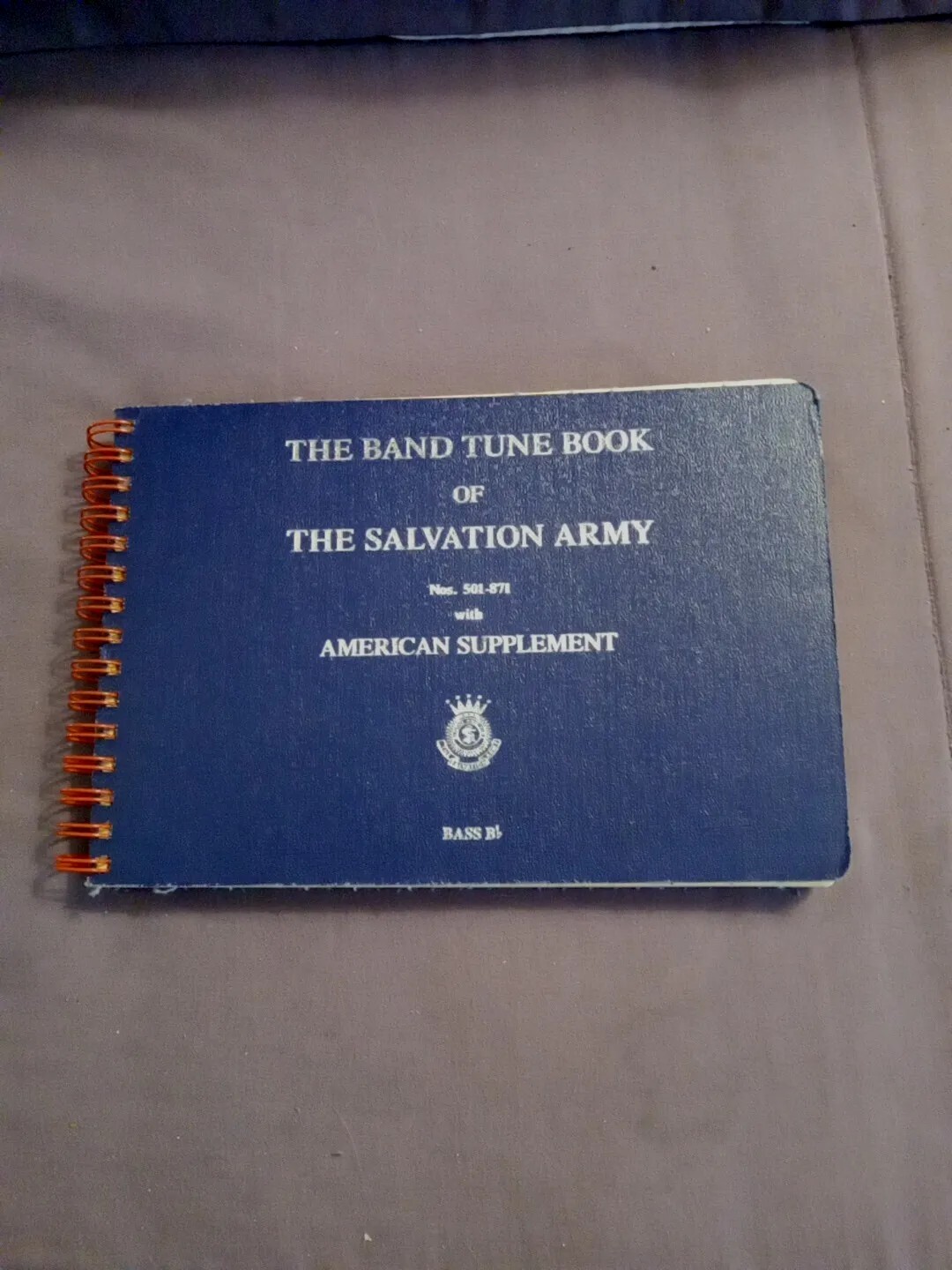 THE BAND TUNE BOOK OF THE SALVATION ARMY # 501-871 WITH AMERICAN ...