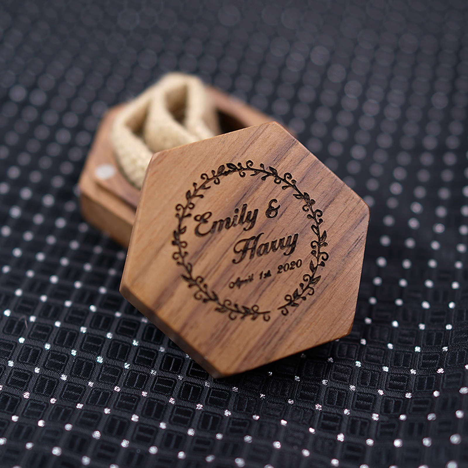 Box Handmade Excellent Workmanship Elegant Decorative Ring Box Wood | eBay