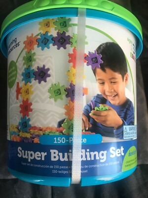 New Learning Resources Gears! Gears! Gears! Super Building Set 150 ...