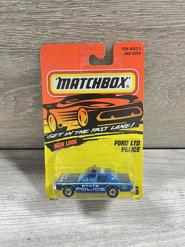 1996 Matchbox Super Fast #16 - Ford LTD Police | eBay