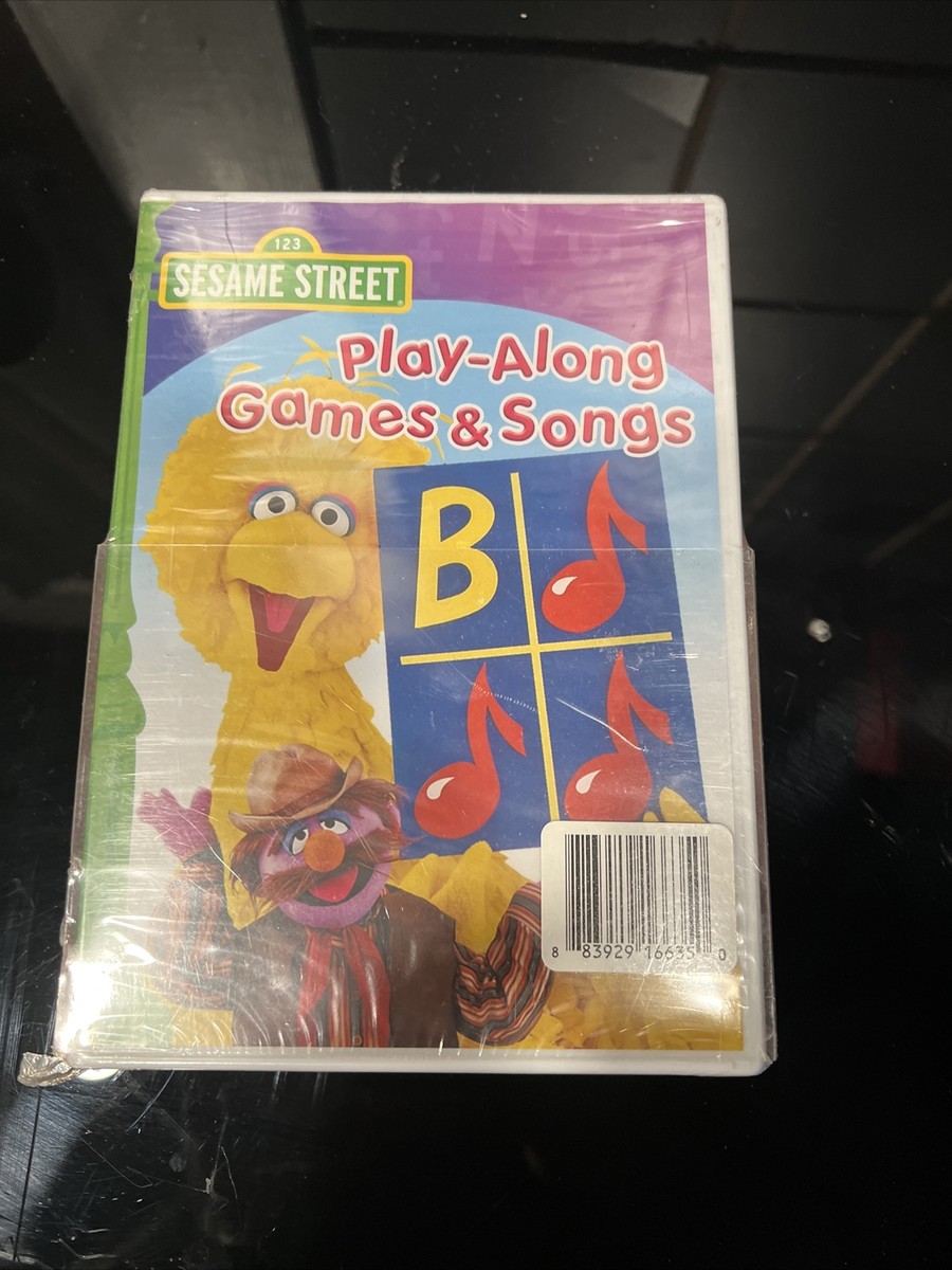 Sesame Street Play Along Games And Songs Dvd