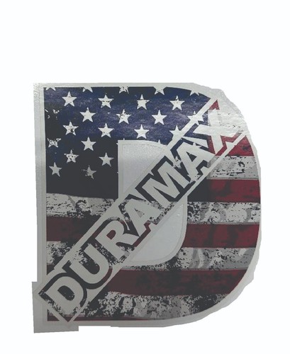 Duramax Decal Sticker Turbo Diesel Truck 6.6L 3.0L Crew Cab American ...