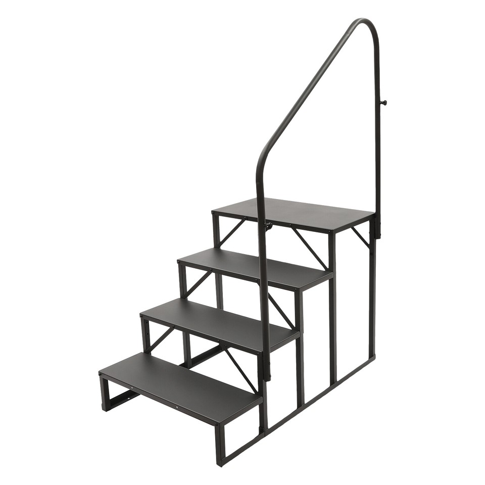 4 Step Ladder With Handrail Swimming Pool Ladder Stable Step Ladder for ...