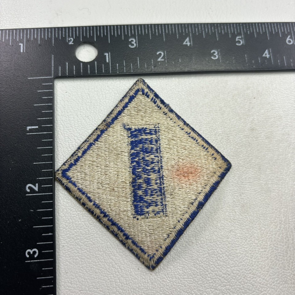 Vintage United States Army First Service Command SSI Patch Military ...