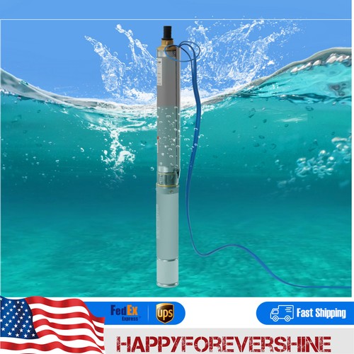 Submersible Pumps 3inch OD Pipe 110V/60HZ 0.37KW 0.5HP Stainless Steel ...
