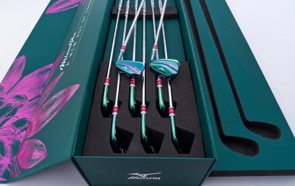 Masters Limited Edition Mizuno Pro 241 Azalea Irons 3-PW IN HAND US ...