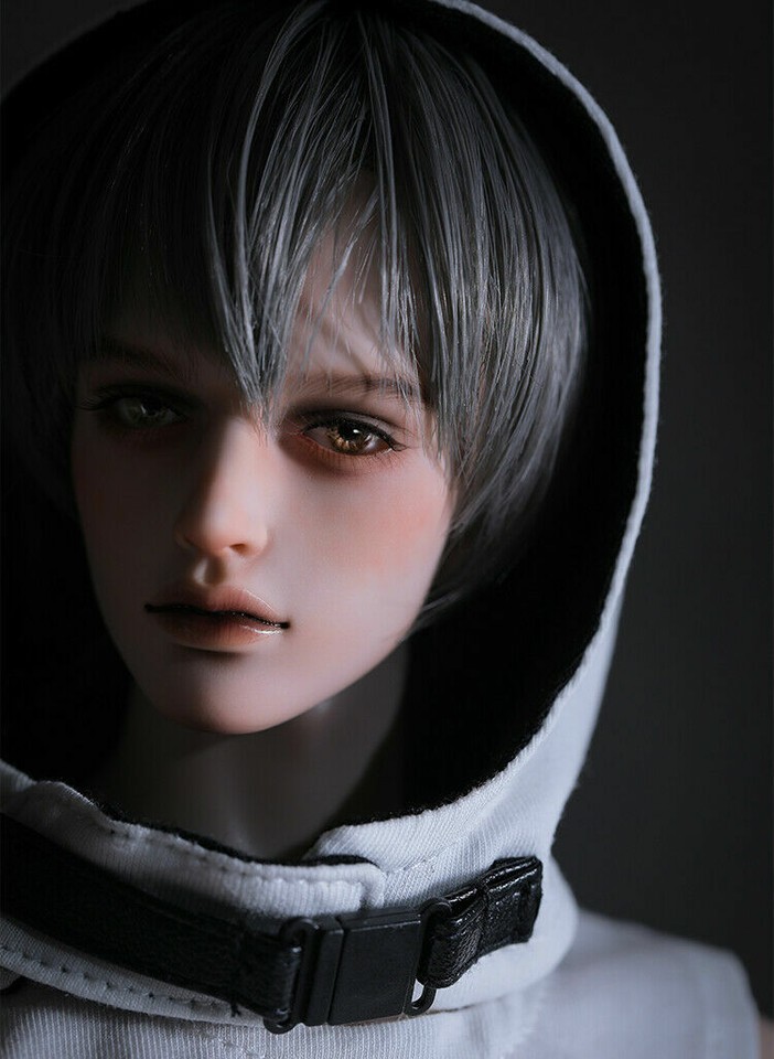 MSD BJD 1/4 Doll Male Boy Resin Bare Body + Random Eyes + Face Make Up ...