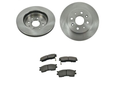 TRQ 24NR98D Front Brake Pad and Rotor Kit Fits 2003-2005 Kia Rio | eBay