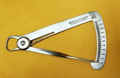 Henry Schein 100-3453 Surgical Dental IWANSON Spring Caliper 0-10mm ...