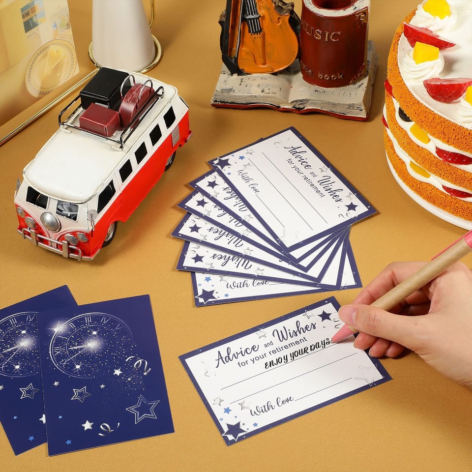 51 Pcs Retirement Card Box Happy Retirement Party Favors Well Wish and ...