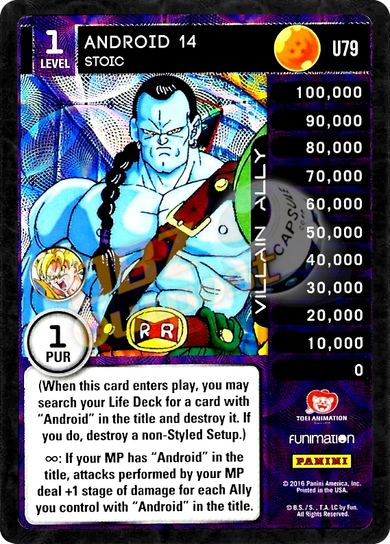 Dragon Ball Z Super Android 14