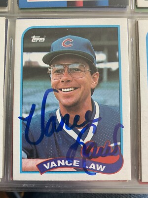 3 Vance Law autographed baseball cards | eBay