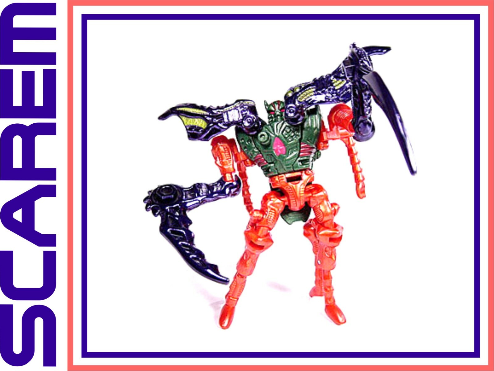 Transformers Beast Wars Transmetals 2 _ Scarem _ Complete | eBay