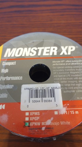 Monster XP Compact Speaker Cable XPNW 50ft/15m spool wire | eBay