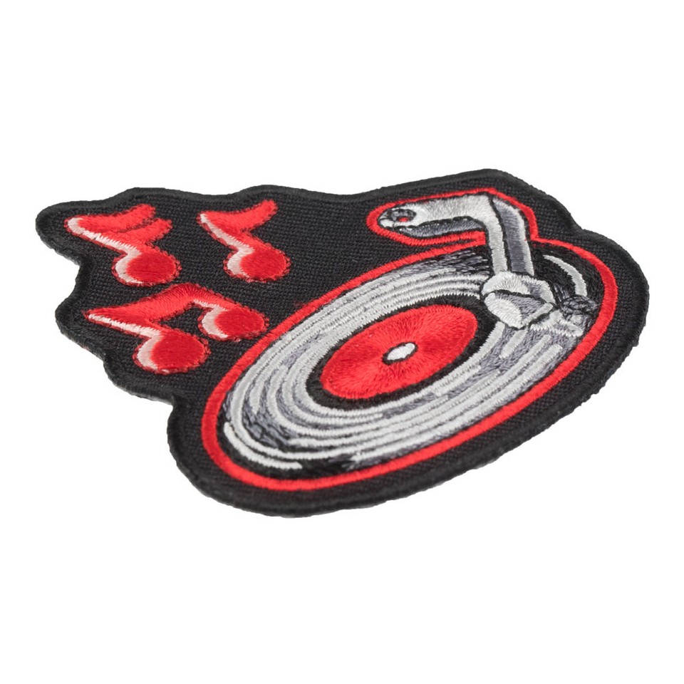 Put The Needle On The Record Patch, Music Theme Patches | eBay
