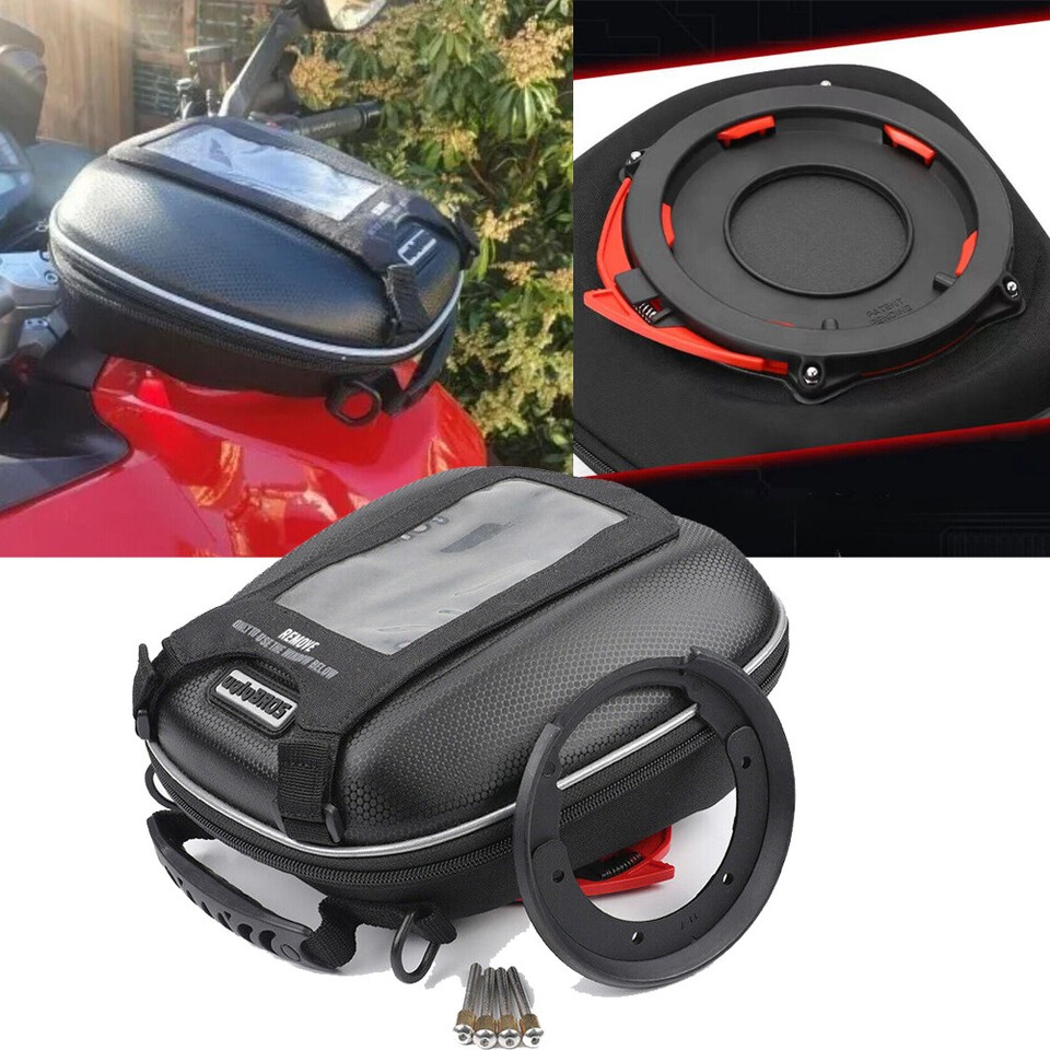 Oil Fuel Tank Bag Waterproof Tank Bag 3L Motorcycle Luggage For BMW ...