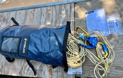 Sterling PDQ2 Tower Emergency Descent System 100m Rope & hardware NEW ...