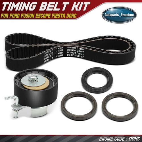 5x Timing Belt Kit for Ford Fusion Escape Fiesta Transit Connect ...
