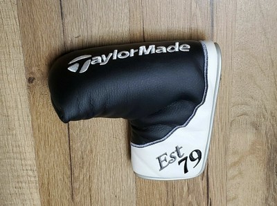 NEW TAYLORMADE BLACK WHITE PURE ROLL EST 79 PUTTER HEADCOVER HEAD COVER ...