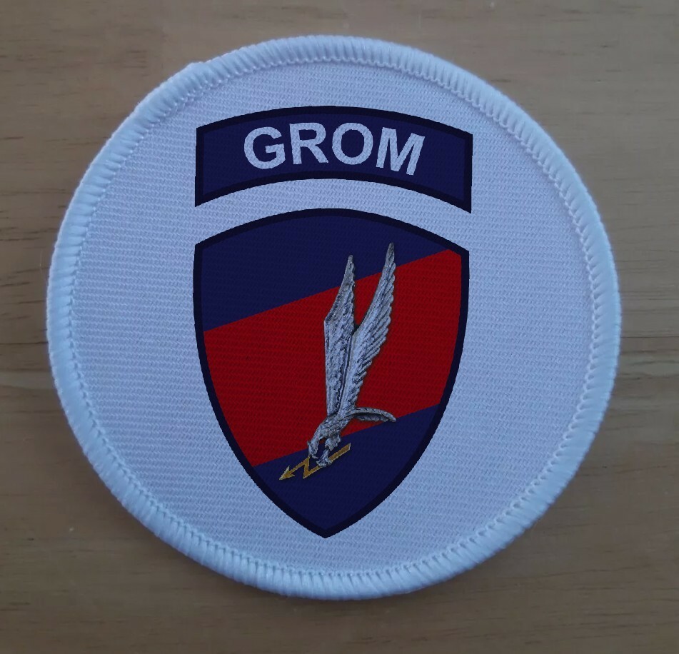 GROM Poland Polish Special Elite Forces Military Army Badge Patches ...