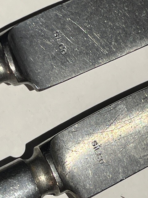 Vintage US Navy Fork(s) ~ Silco ~ Stainless Silverware USN Spoon Knife ...