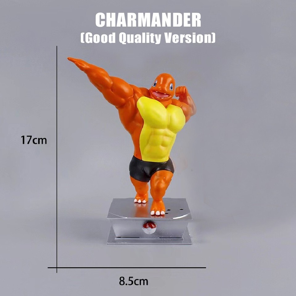 18cm Swolemon Buff Charmander Bulbasuar Squirtle Dugtrio Snorlax ...
