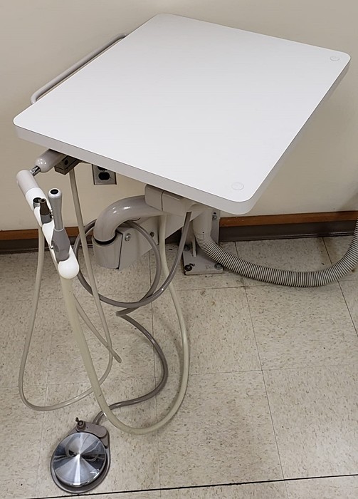 ADEC 7999 - Dental Wall Mount / Workstation With Handpiece, HVE, SE | eBay