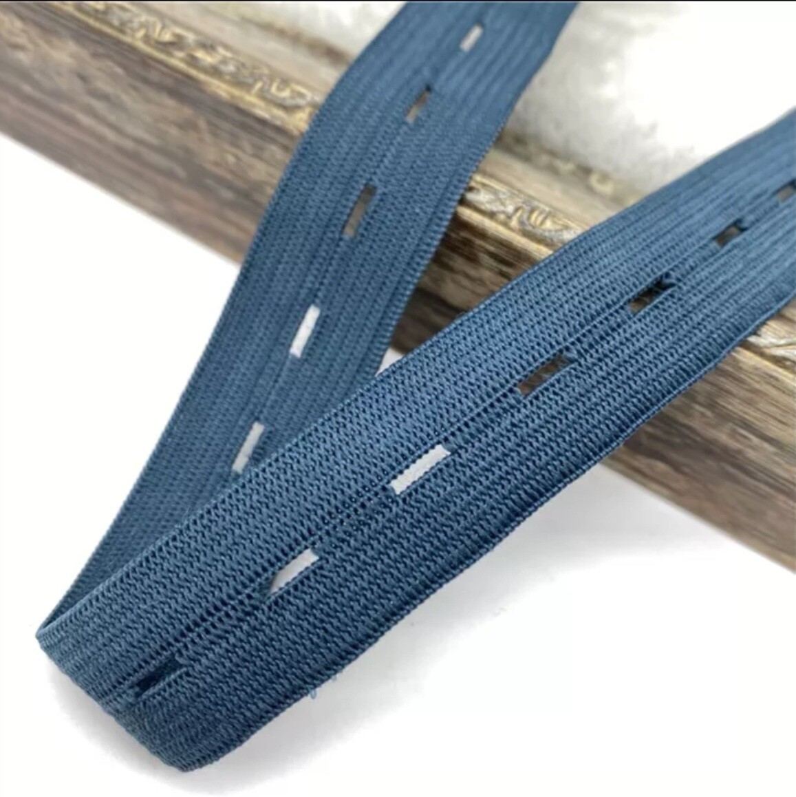 1 m Lochgummi 20mm 22 Farbe Gummi Gummiband Gummilitze Gummizug ...