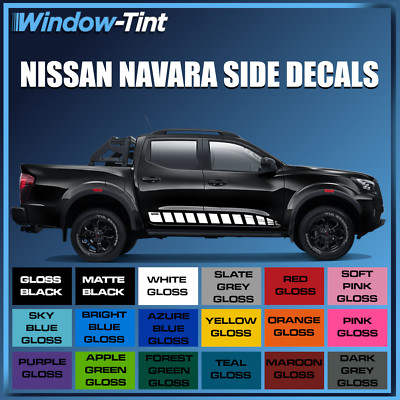 Pour nissan navara NP300 N-Guard Style Bande Latérale Stickers ...