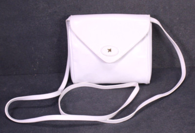 Assima Tasche Crossbody Umhängetasche Leder weiß Vintage Mini Bag ...