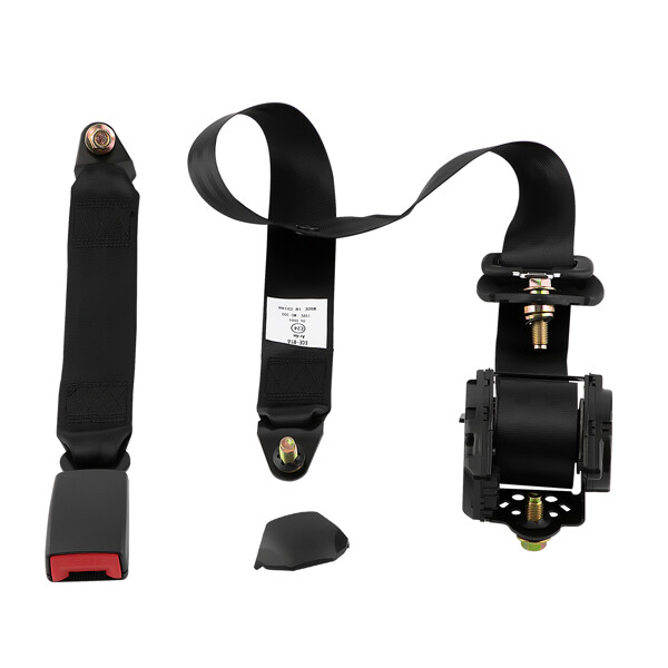 Universal Retractable 3 Point Seat Belt Car Vehicle Safety Belt Harness ...