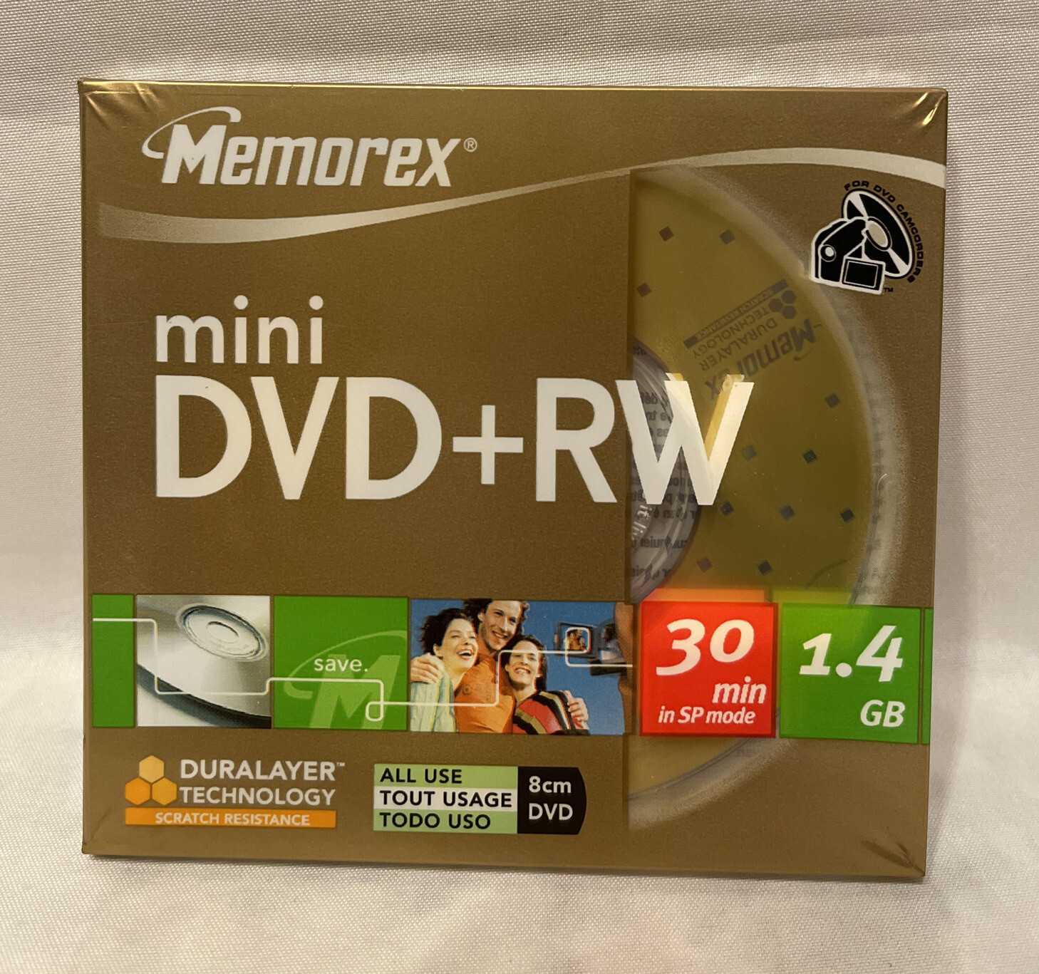 Memorex Mini DVD RW Disc 1.4 GB 30 Min 8cm for sale online | eBay