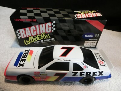 Alan Kulwicki #7 ZEREX 1989 Thunderbird / B/W Bank 1/24 Diecast | eBay