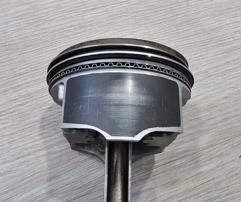 Manley H-beam connecting SVT engine rod and piston 2003-04 Cobra 4.6 | eBay