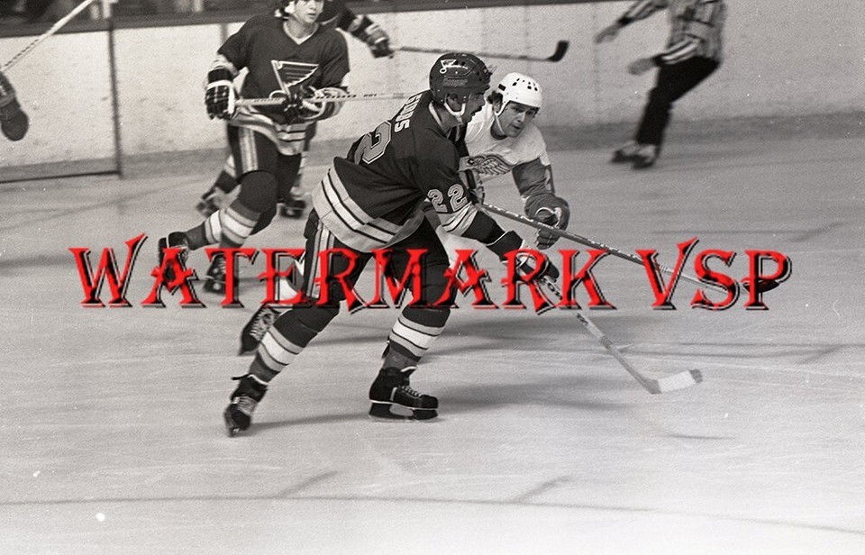 Inge Hammarstrom Barry Gibbs Neil Labatte St Louis Blues NHL 35mm ...