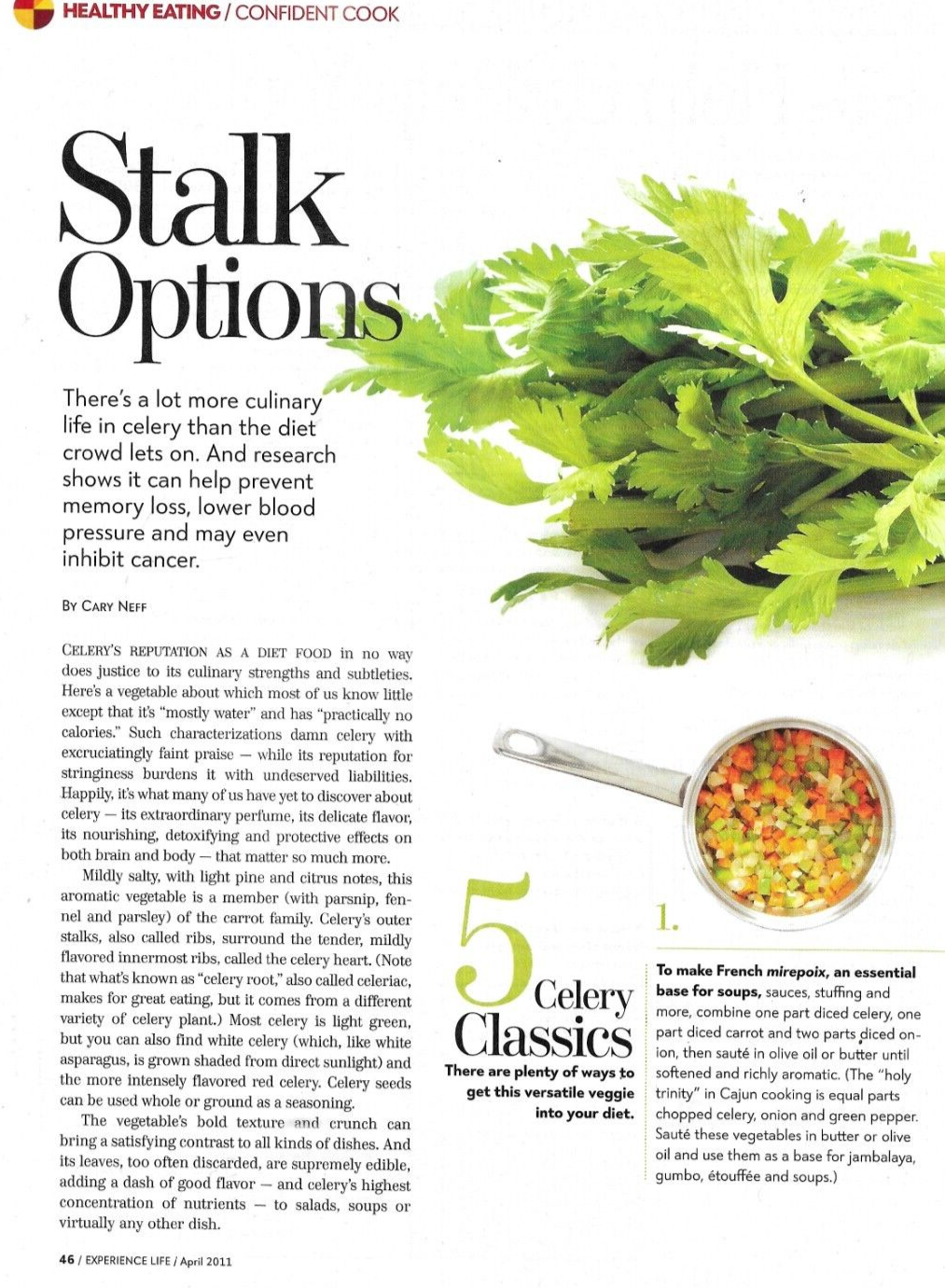 Experience Life Magazine Kris Carr Detox Reality TV Weight Loss Storage Celery | eBay