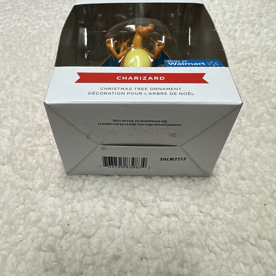 Hallmark Pokémon Charizard Christmas Ornament Walmart Exclusive Dragon ...
