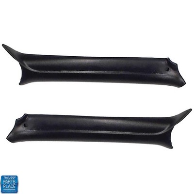 1968-72 GM A Body Convertible Windshield Interior Pillar Post Pads Pair ...
