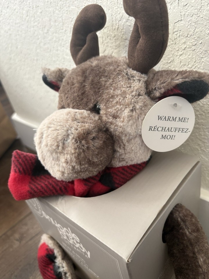 Christmas Reindeer Snuggle Buddy Australia Microwaveable Heat And Hug ...