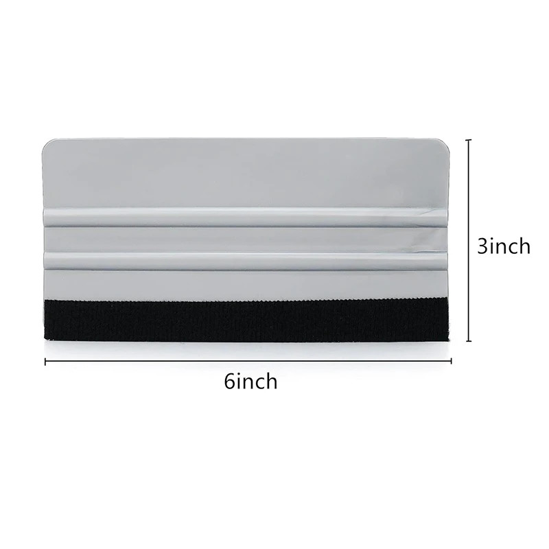 Window Tint Squeegee Felt Edge Wallpaper Tool Vinyl Film Scraper ...