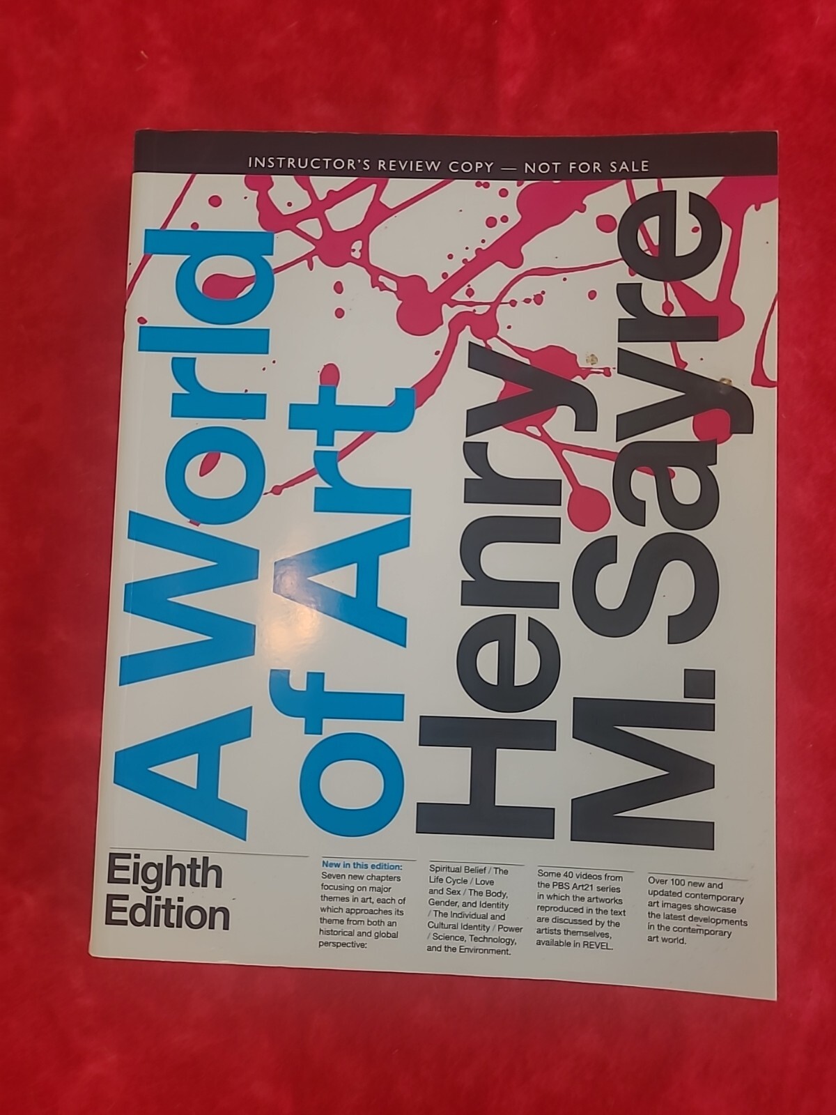 Sayre : A World of Art ; Henry M. Sayre (2015, Paperback) Instructor ...